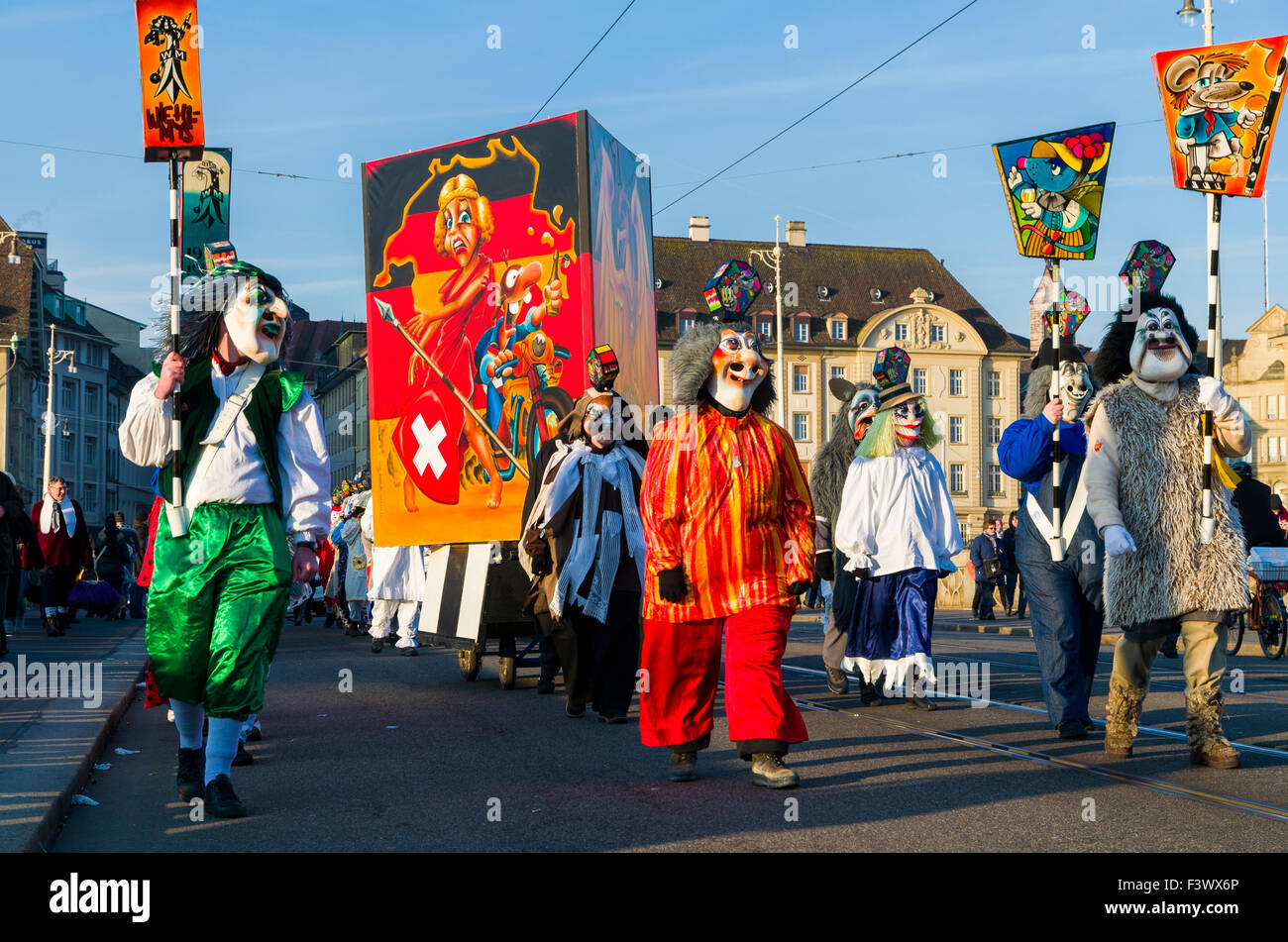 Basel fasnacht hi-res stock photography and images - Alamy
