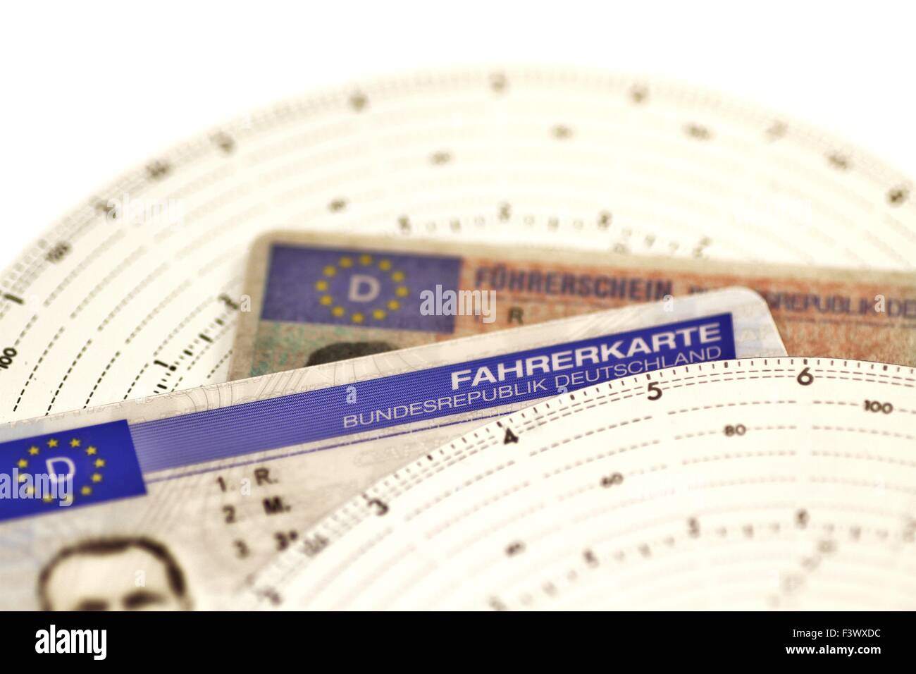 european driver card Stock Photo - Alamy