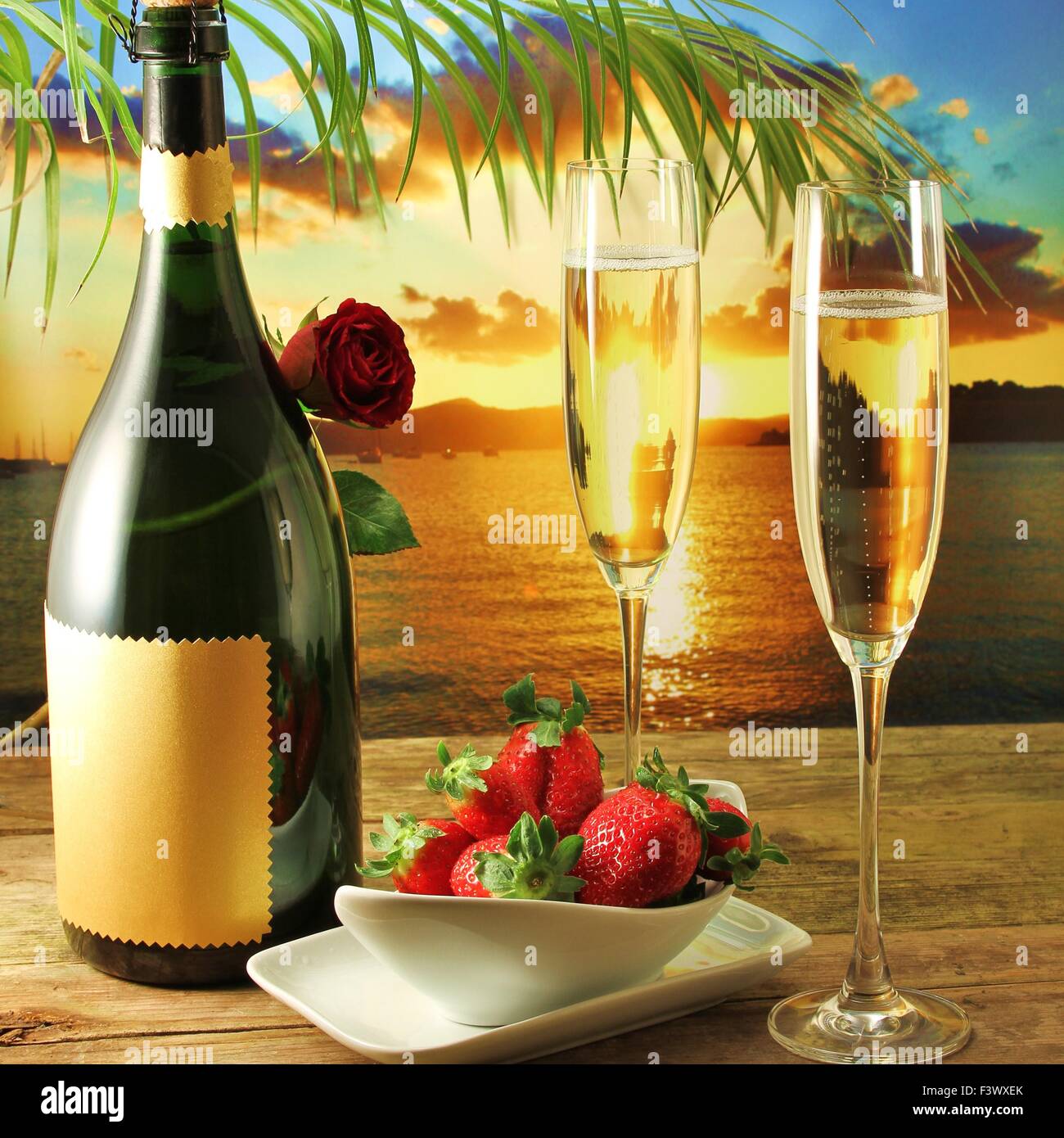 A sparkling evening Stock Photo - Alamy