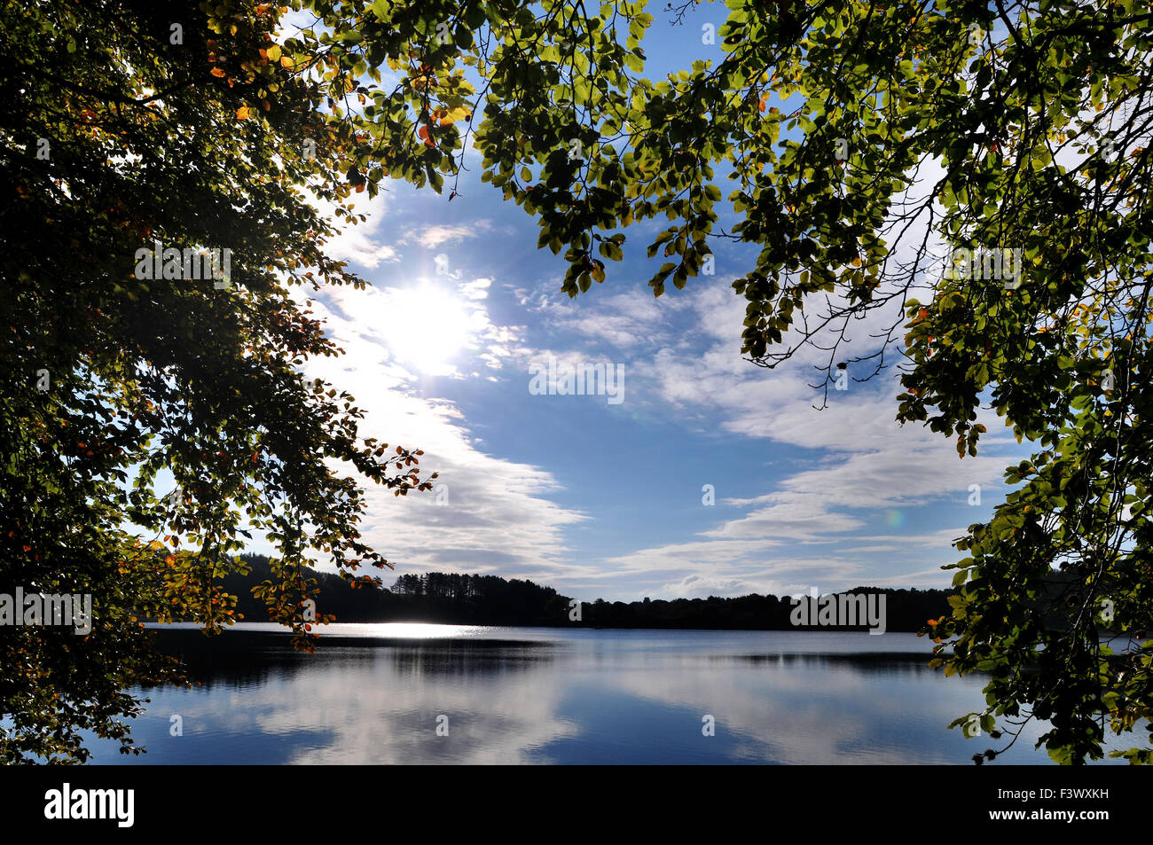 Autumn scenes at Entwistle Reservoir, Blackburn, Lancashire. Picture by ...