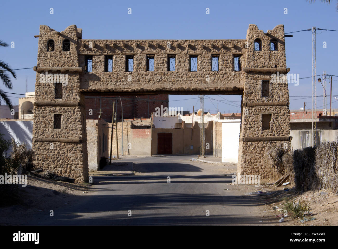 Medieval gate on road hi-res stock photography and images - Alamy