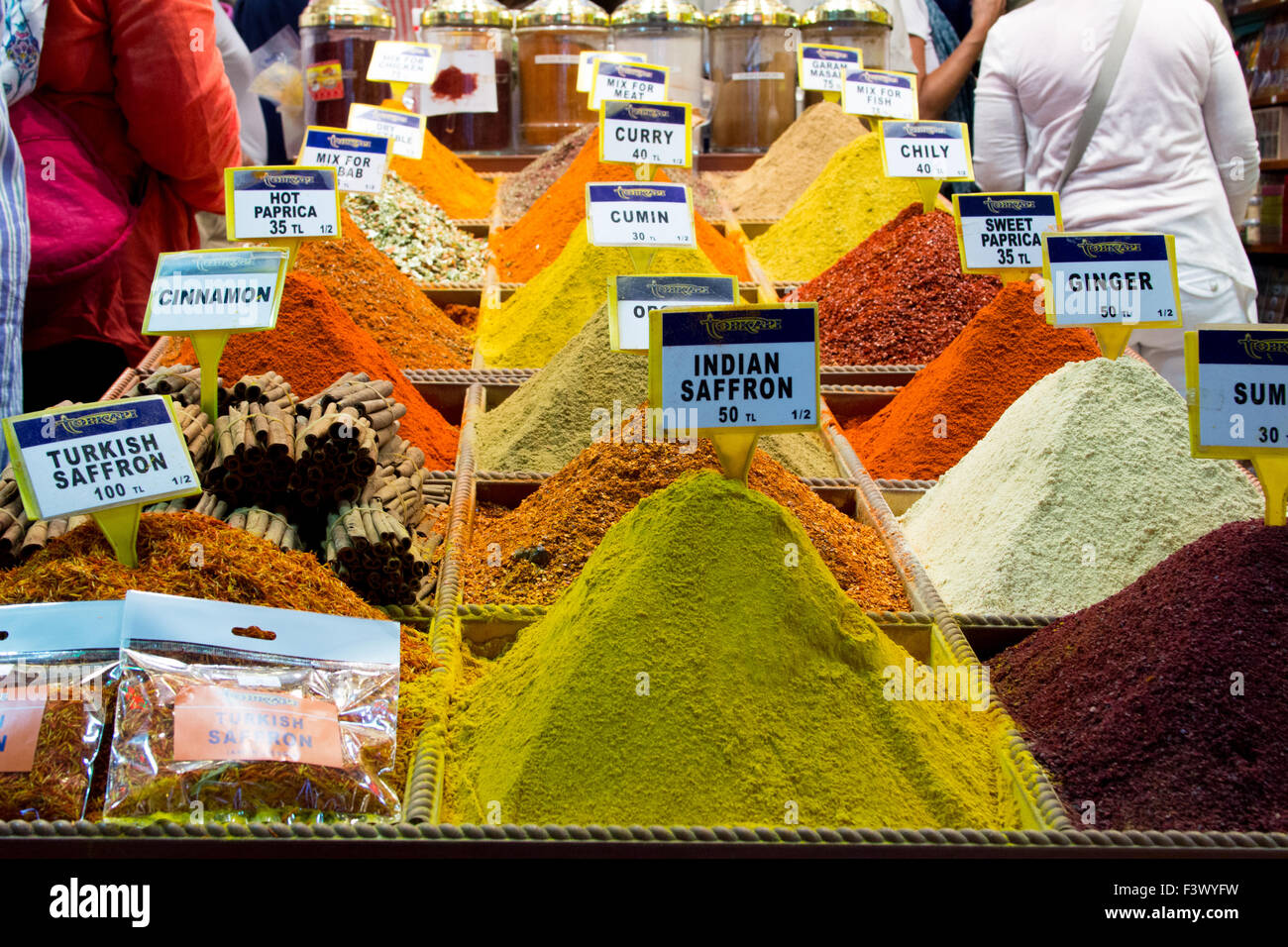 The Misir Carsisi, Spice Bazaar Istanbul Turkey Stock Photo - Alamy