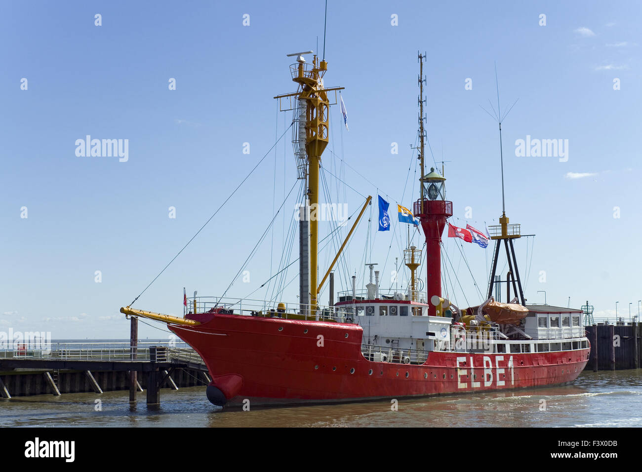 Museum vessel Elbe 1 Stock Photo - Alamy