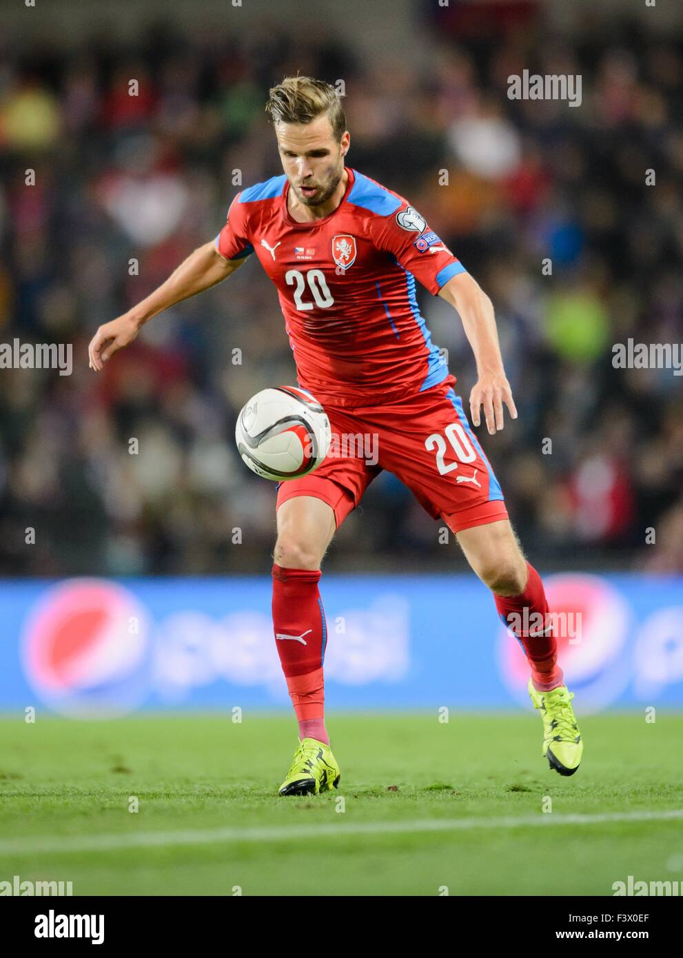 Prague, Czech Republic. 10th Oct, 2015. Filip Novak of the Czech ...