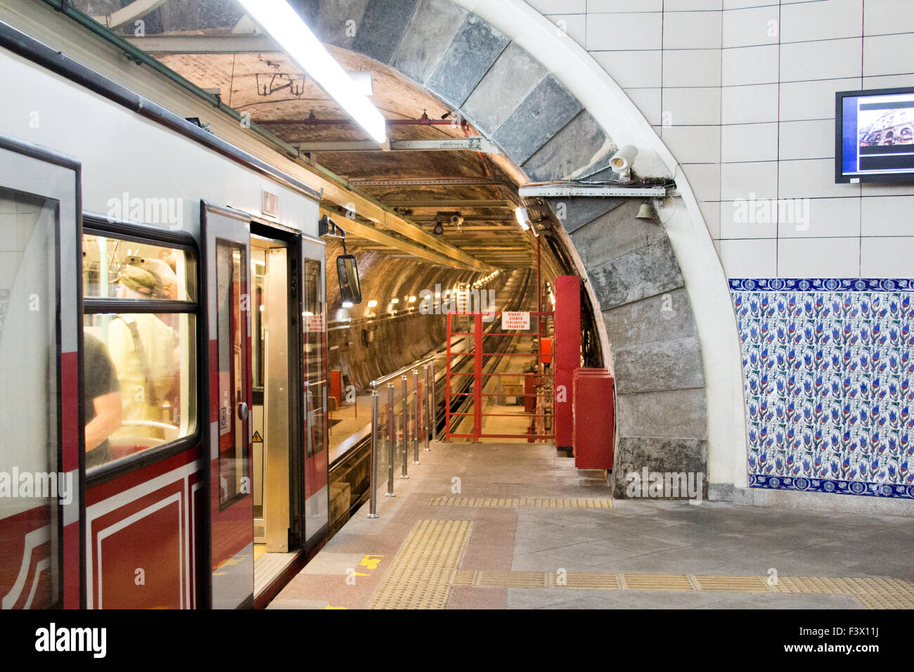 Tunel in Istanbul Turkey Stock Photo - Alamy