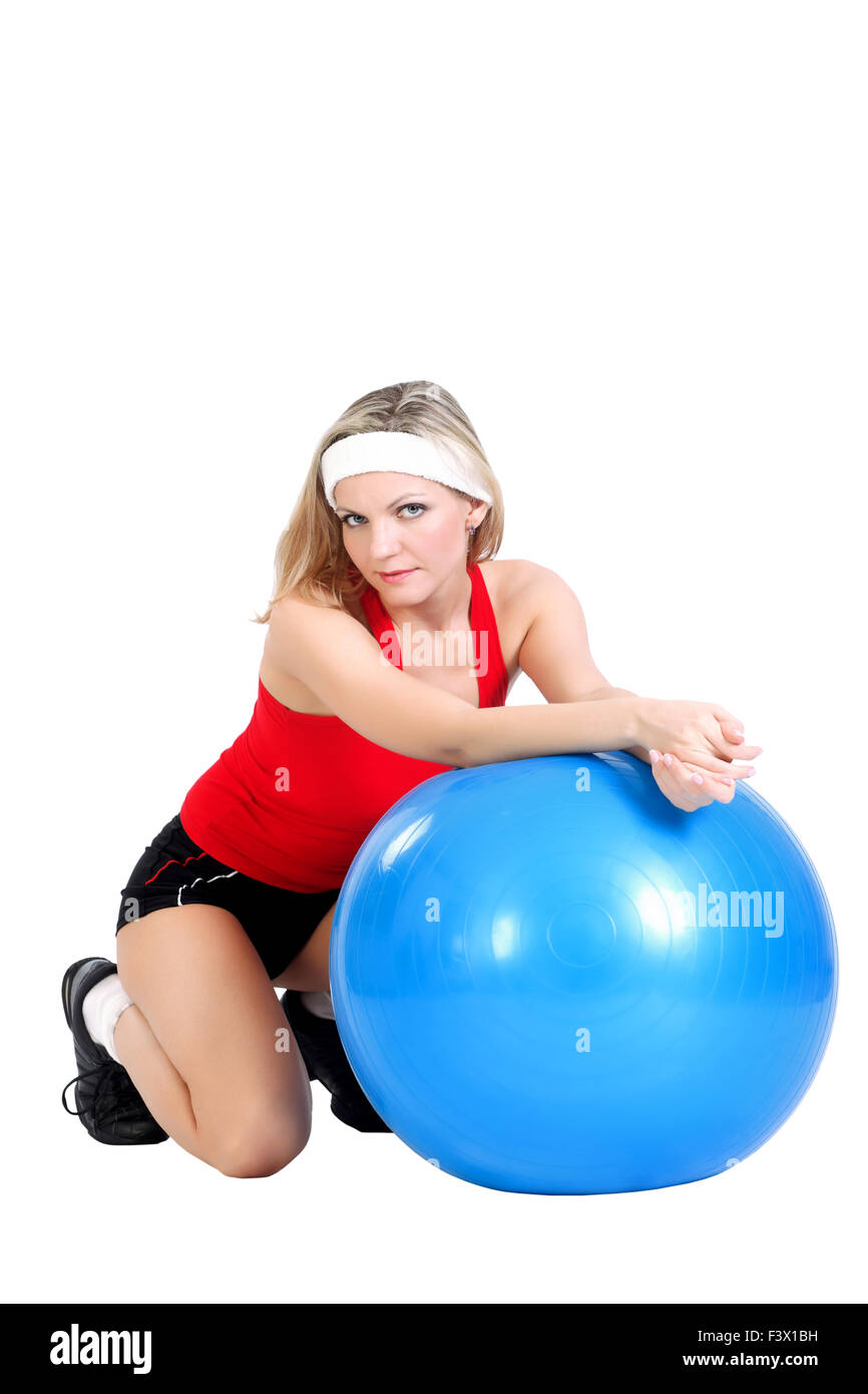 Female physical athlete Cut Out Stock Images & Pictures - Alamy