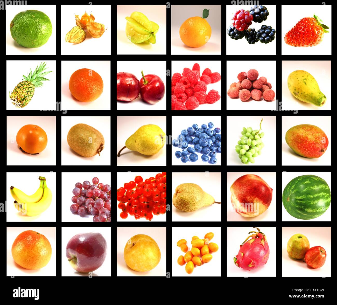 Fruit montage hi-res stock photography and images - Alamy