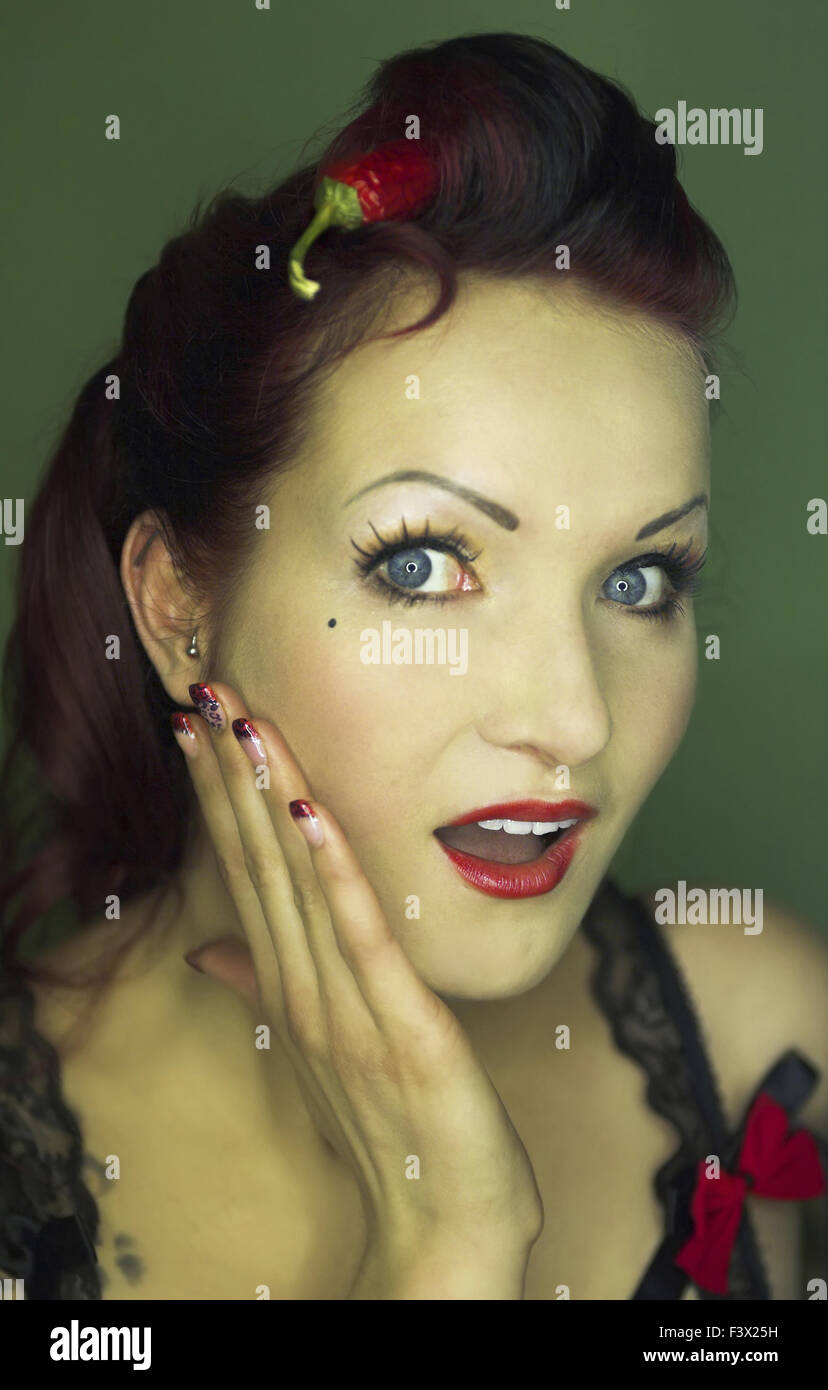 Pin up 1950 hi-res stock photography and images - Alamy