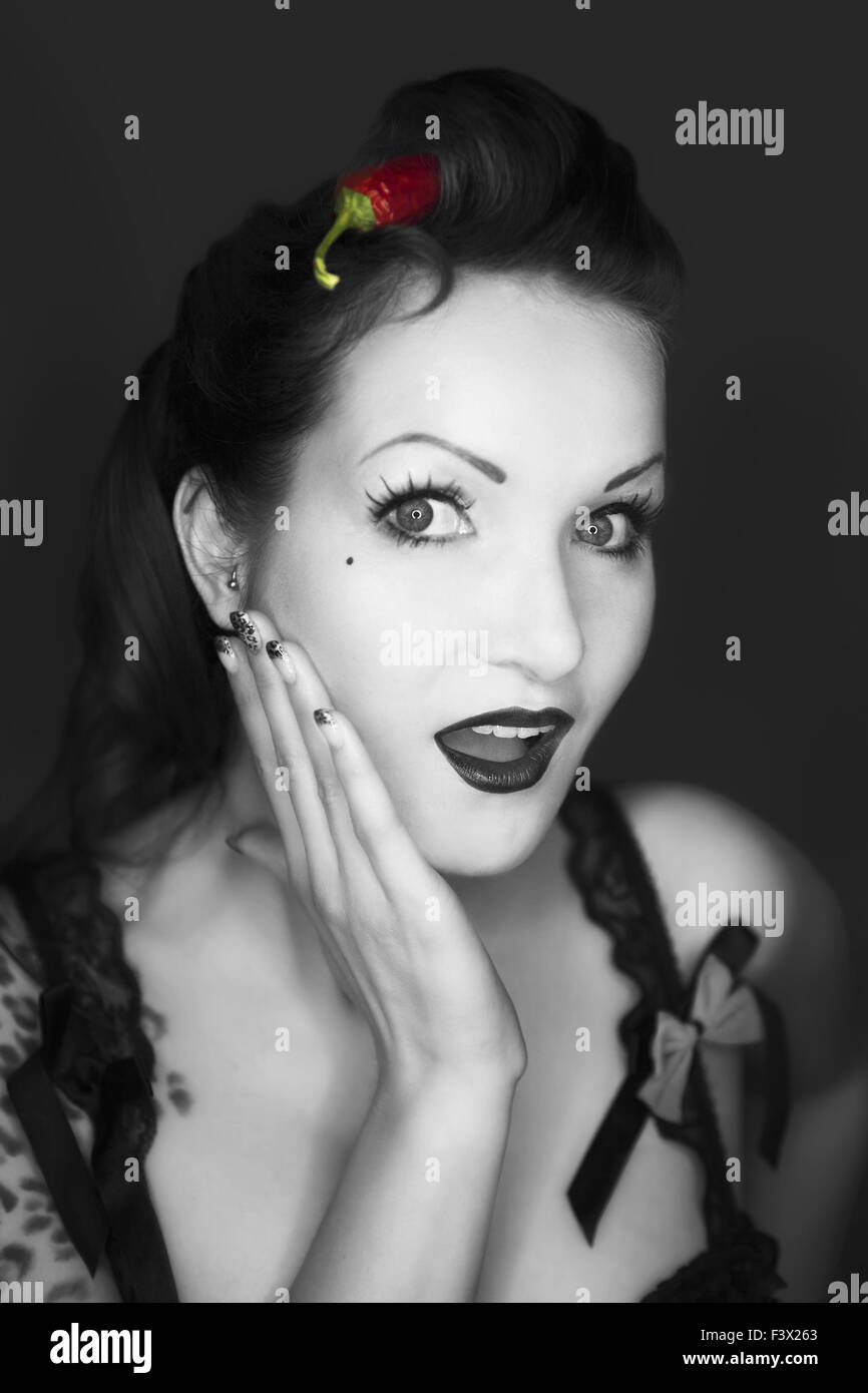 Pin up 1950 hi-res stock photography and images - Alamy