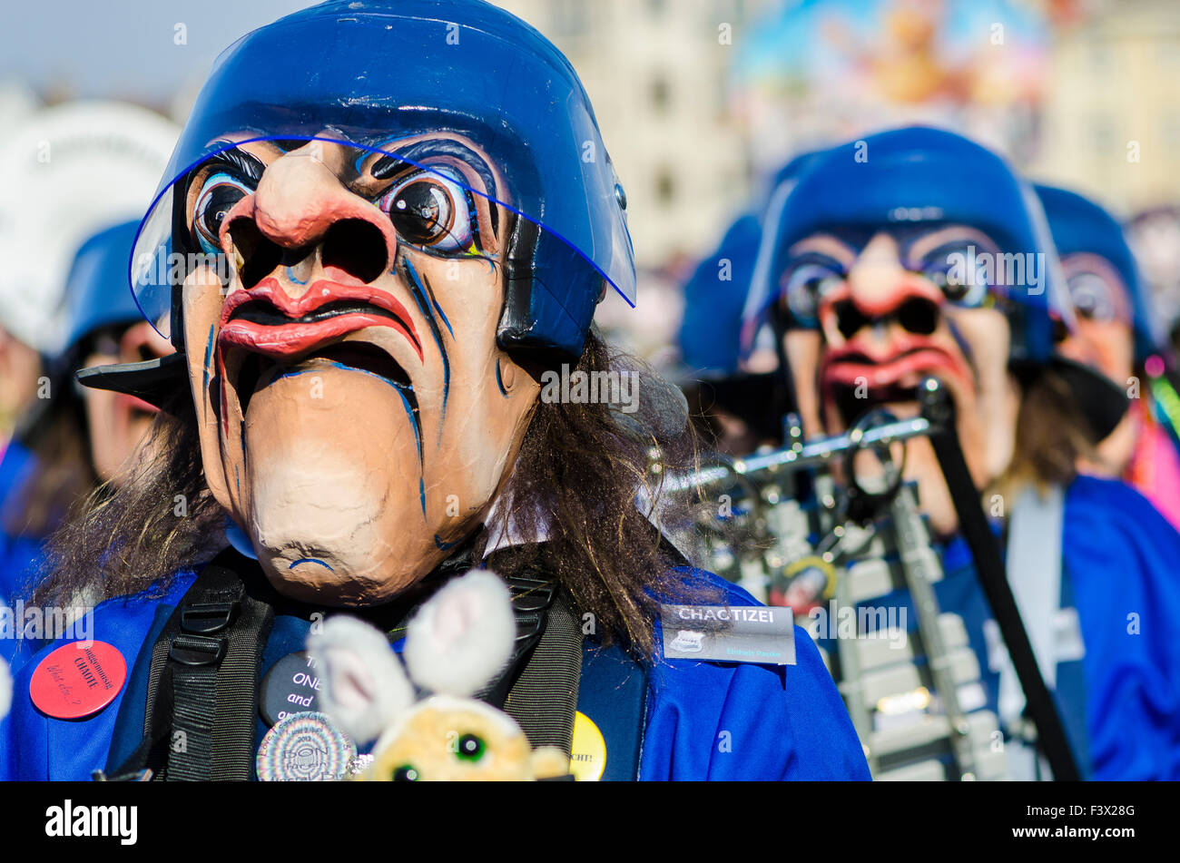 The great procession at Basler Fasnet is one of the most spectacular ...