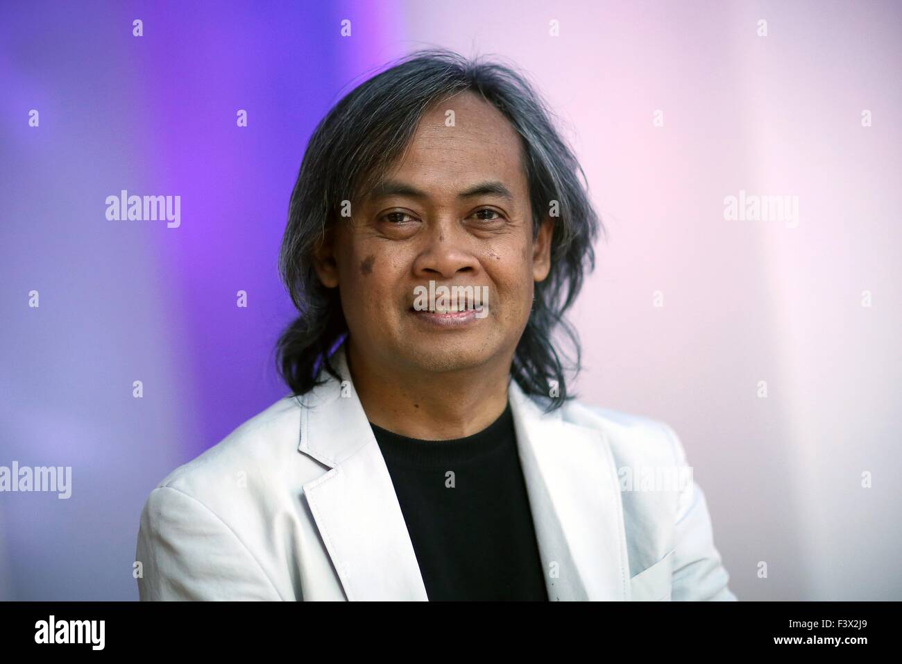 Frankfurt, Germany, 13th Oct, 2015. Architect Muhammad Thamrin from ...