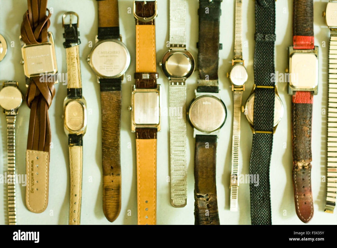 watches, back side Stock Photo - Alamy