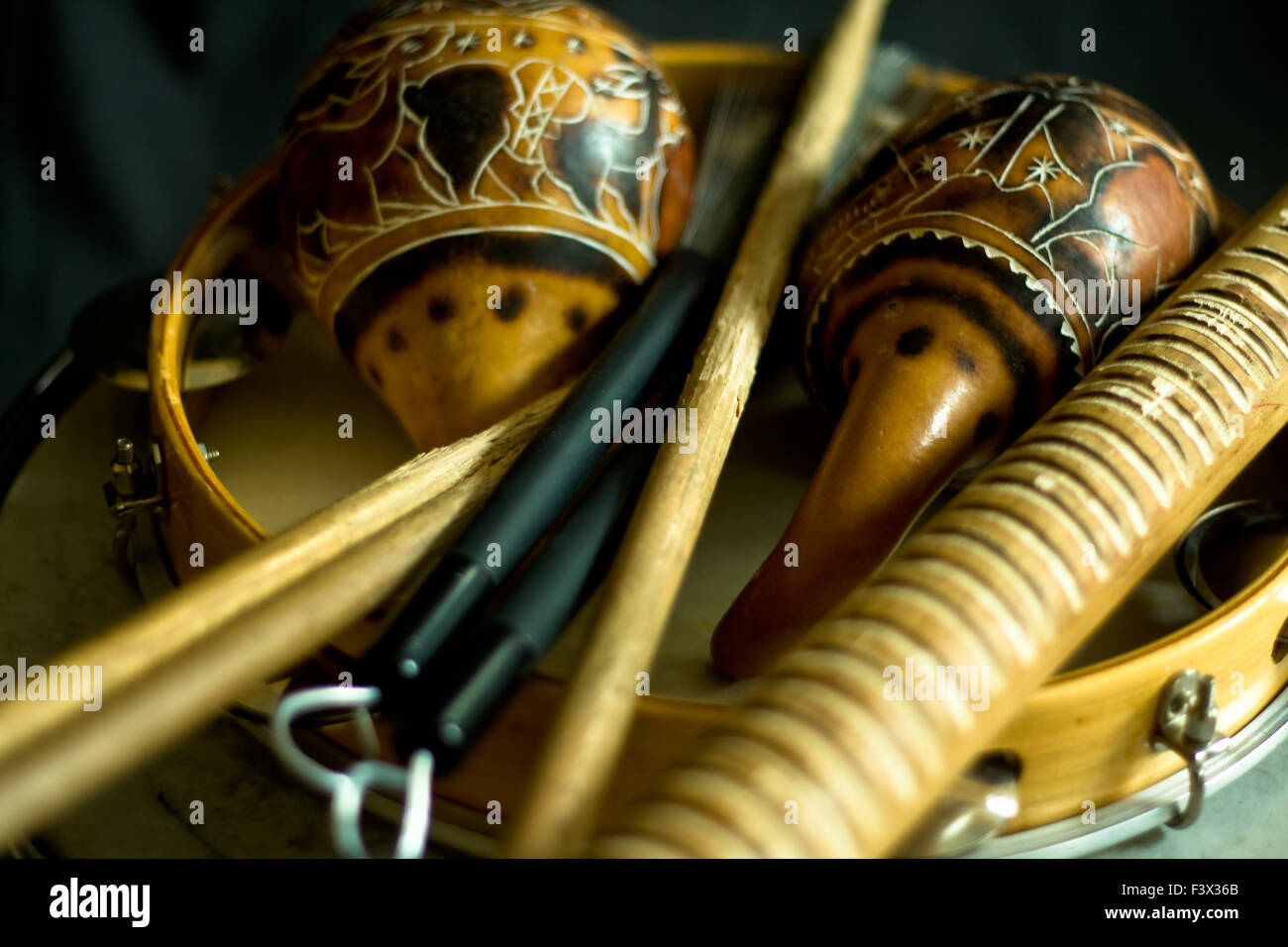 percussion, music instruments Stock Photo - Alamy