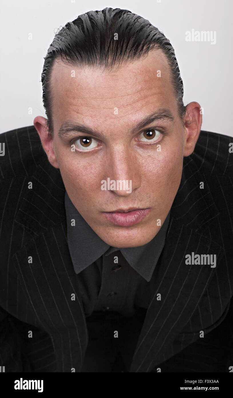 Man frontal shot hi-res stock photography and images - Alamy