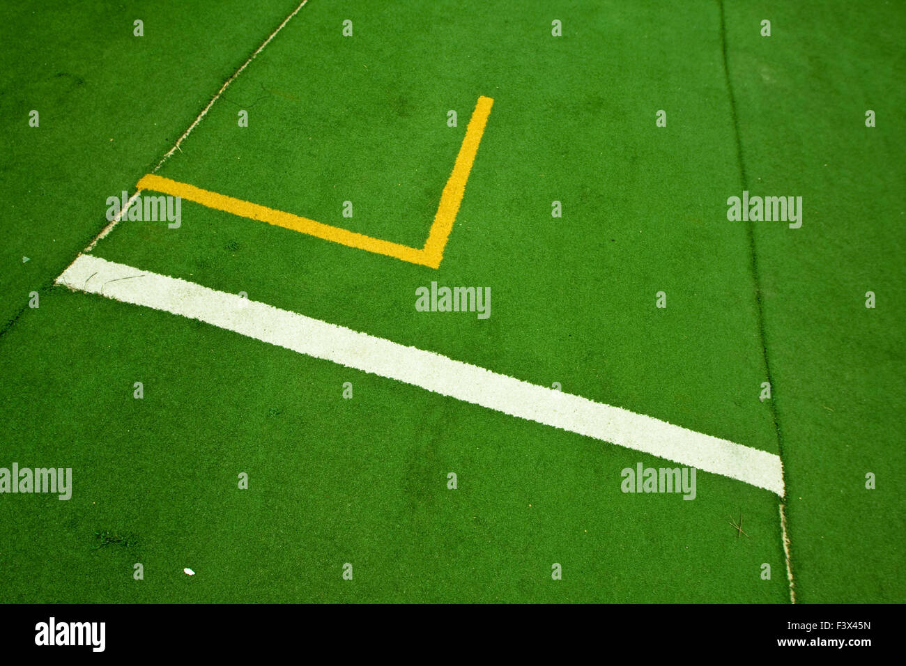 play ground marking Stock Photo - Alamy