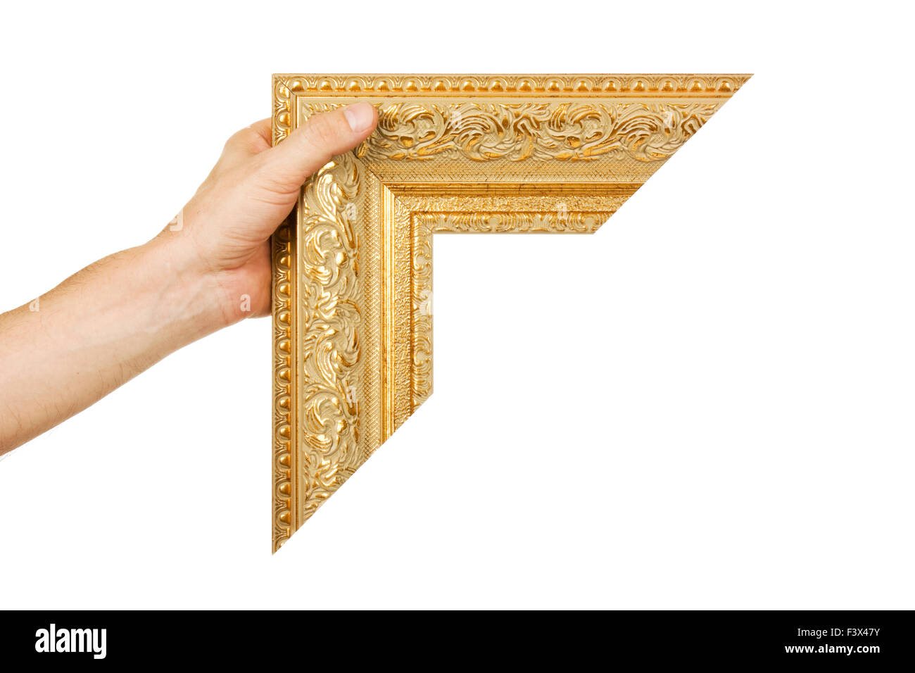 Hand in frame hi-res stock photography and images - Alamy