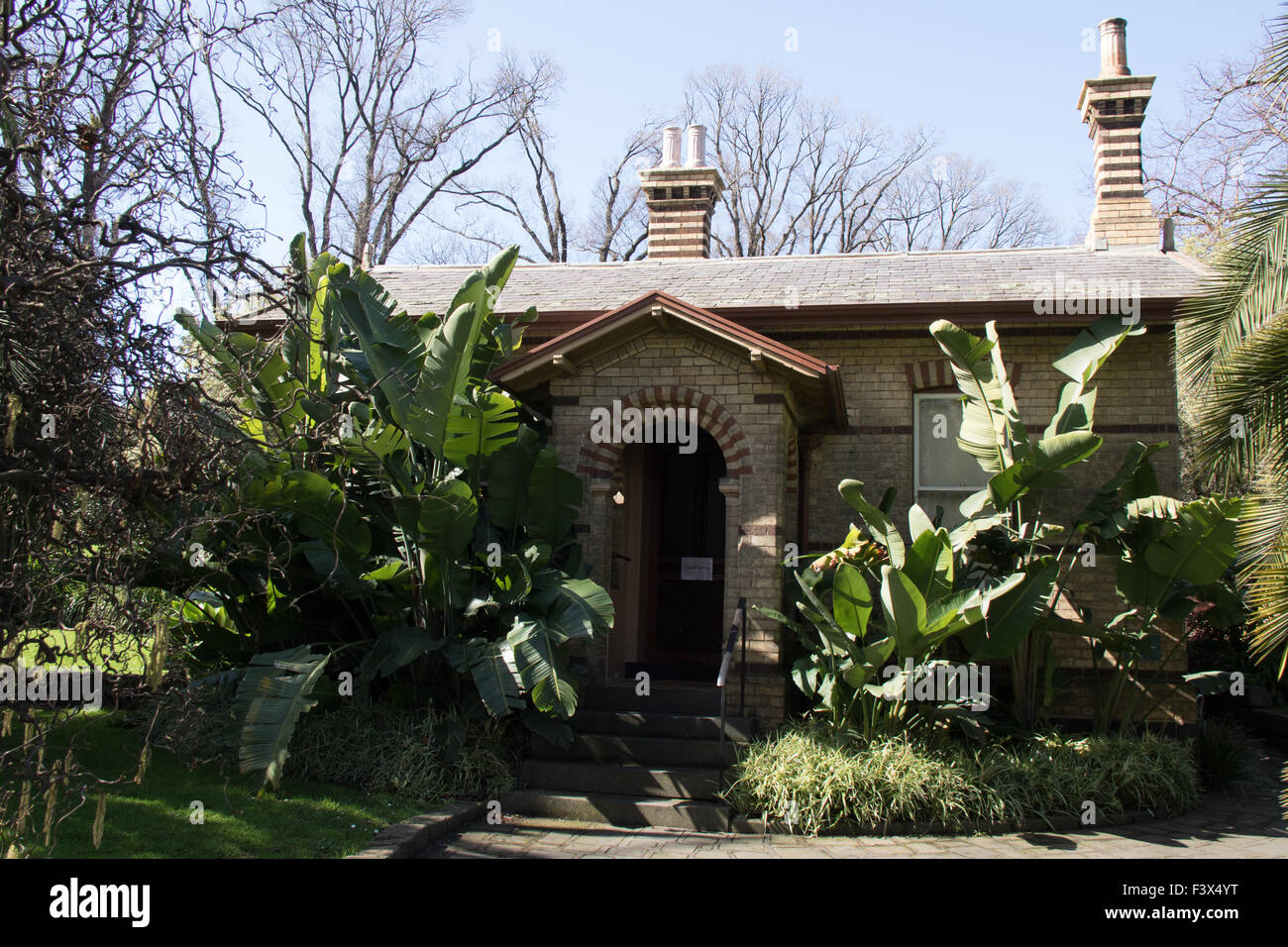 Sinclair’s Cottage in Fitzroy Gardens, Melbourne: built in 1866 for ...