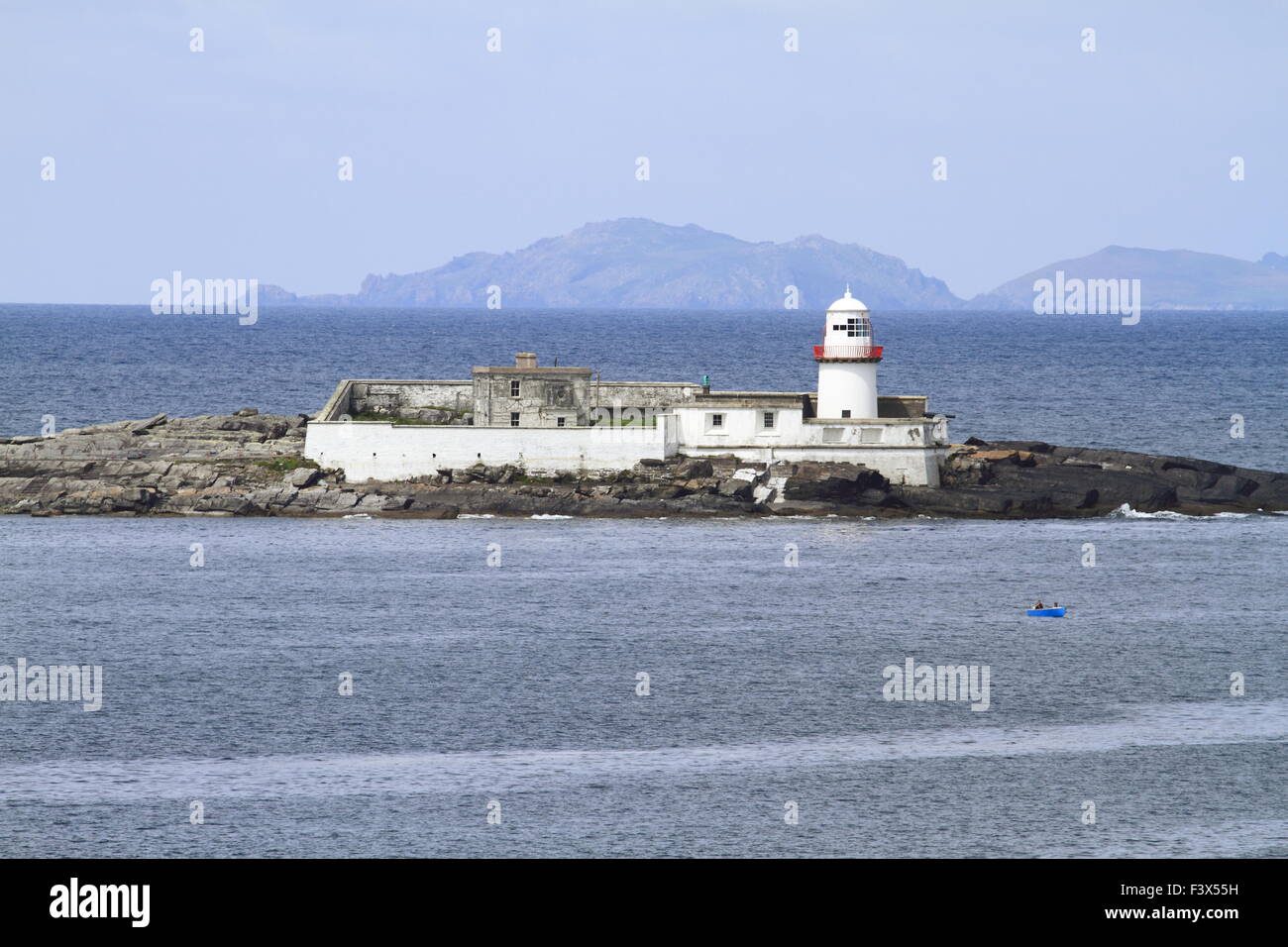 Lighthouse Valencia Iceland, Kerry, Ireland Stock Photo - Alamy