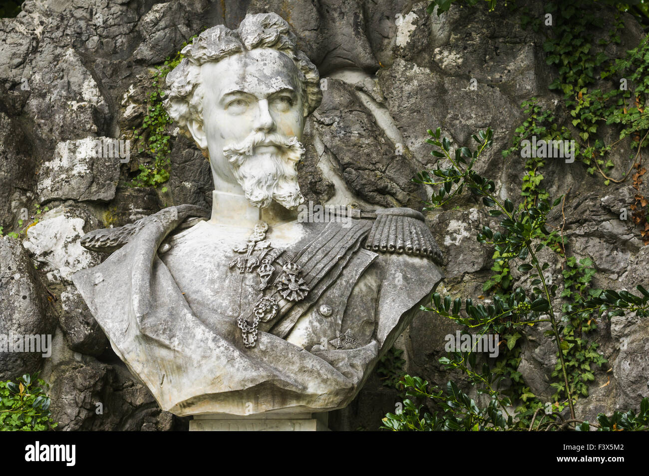 monument showing ludwig II of bavaria Stock Photo - Alamy