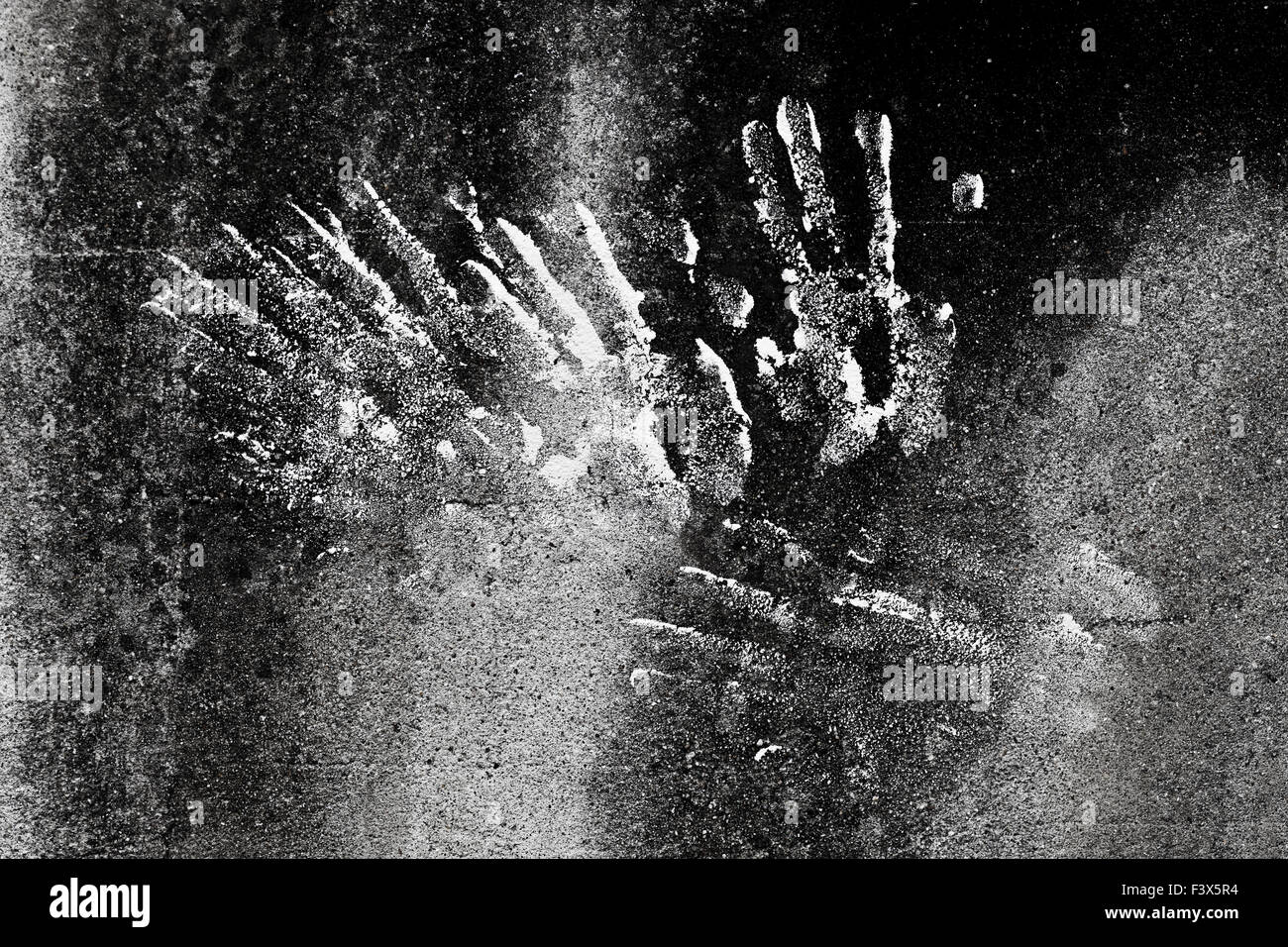 Hand prints hi-res stock photography and images - Alamy
