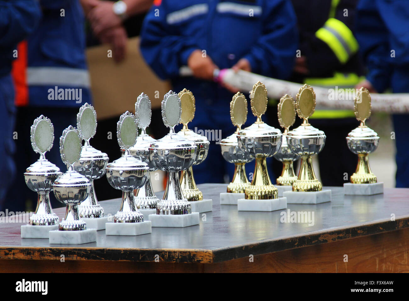 cup for fire brigade Stock Photo - Alamy