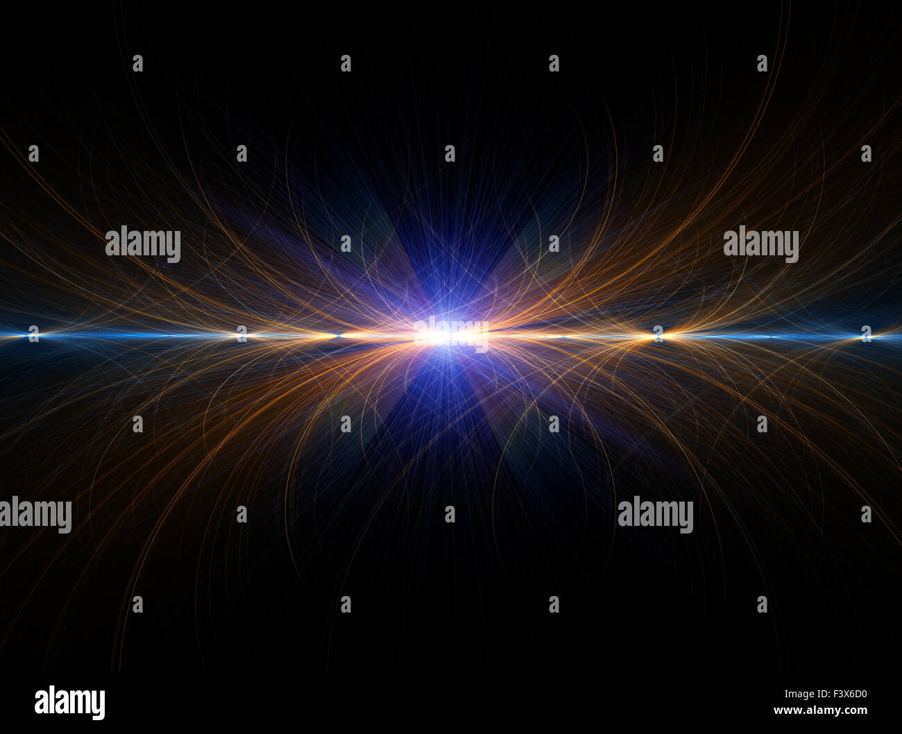 Electrical stream, sine waves Stock Photo - Alamy