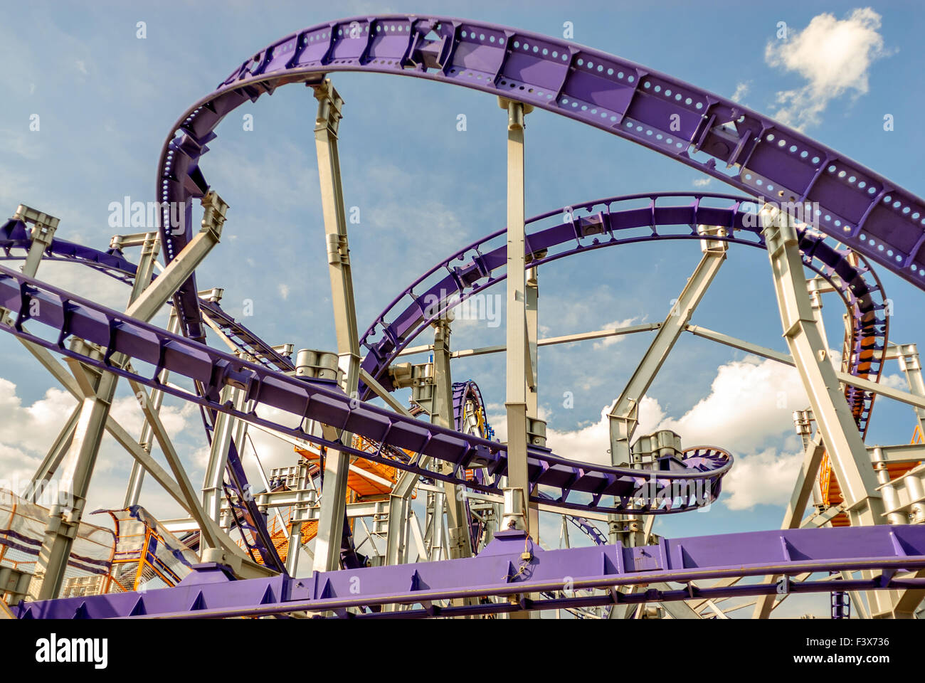 Roller coaster upside down hi-res stock photography and images - Alamy