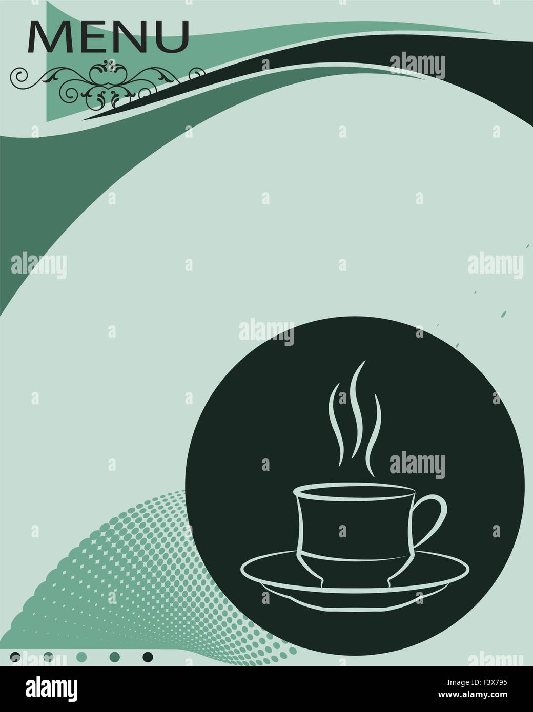 Coffee Menu Card Design Template Vector Art Stock Vector Image & Art ...
