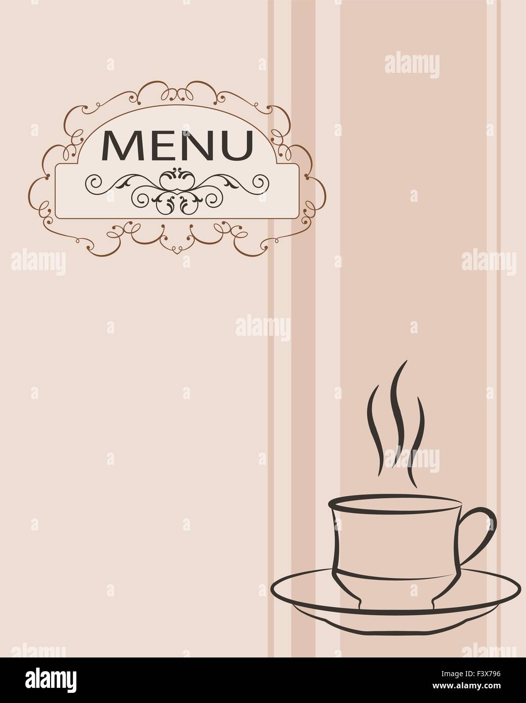 Coffee Menu Card Design Template Vector Art Stock Vector Image & Art ...