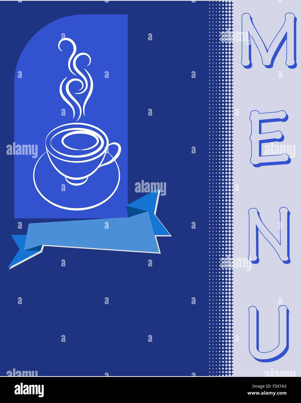 Coffee Menu Card Design Template Vector Art Stock Vector Image & Art - Alamy