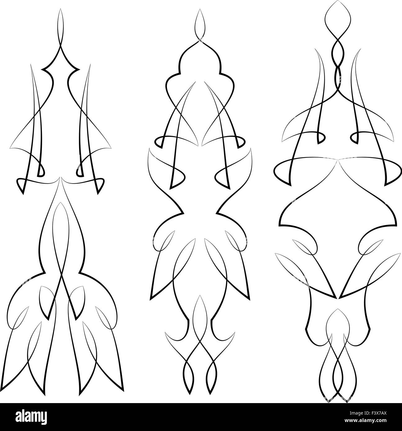 Pinstripe Graphics : Vinyl Ready Vector Art Stock Vector Image & Art ...