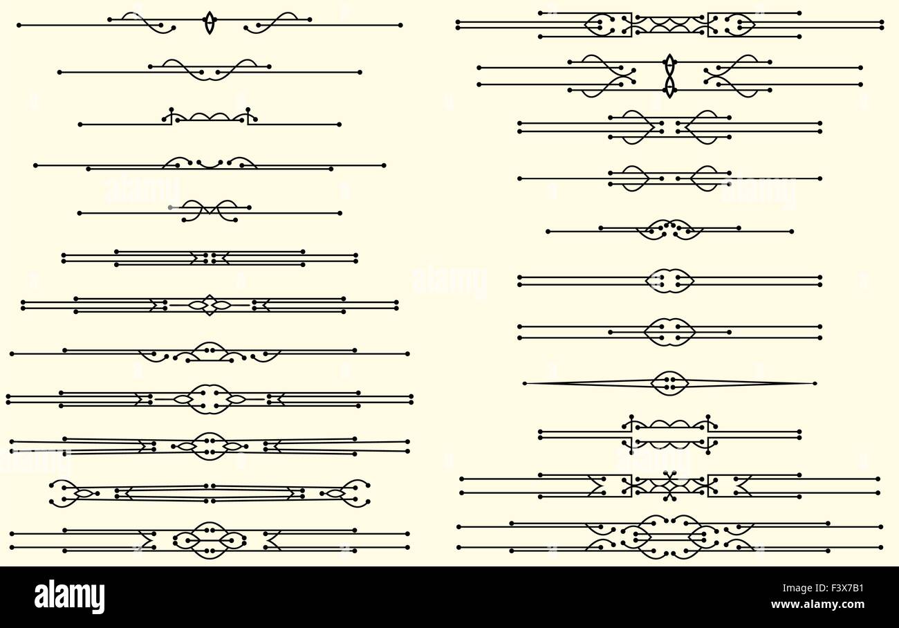Fancy Vertical Dividing Line