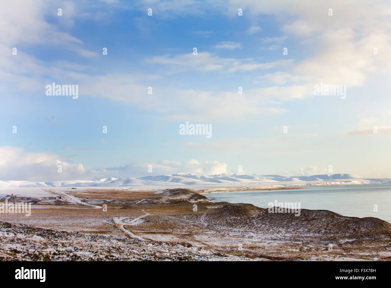 Winter ocean coast Stock Photo - Alamy