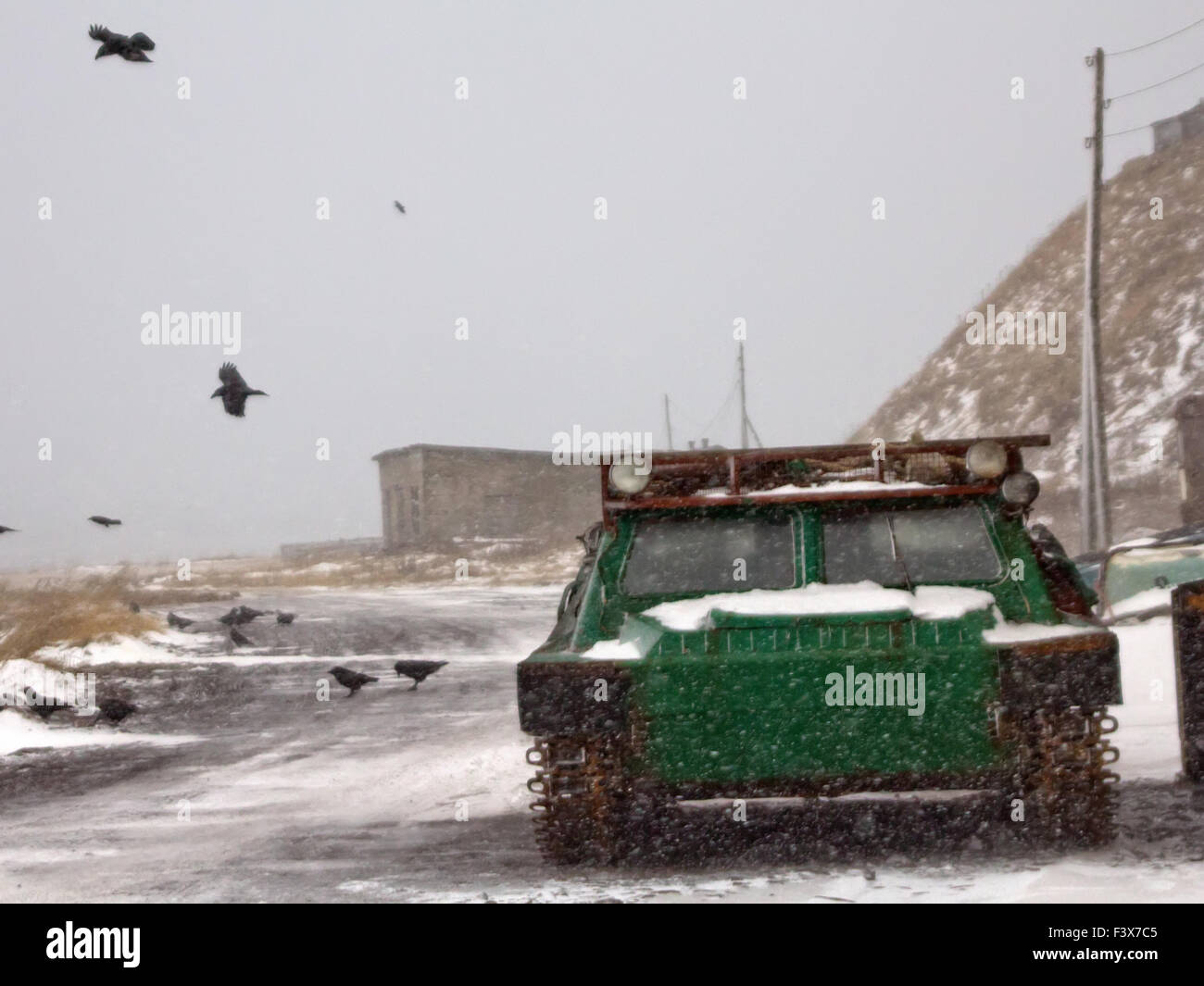 The Russian cross-country vehicle Stock Photo - Alamy