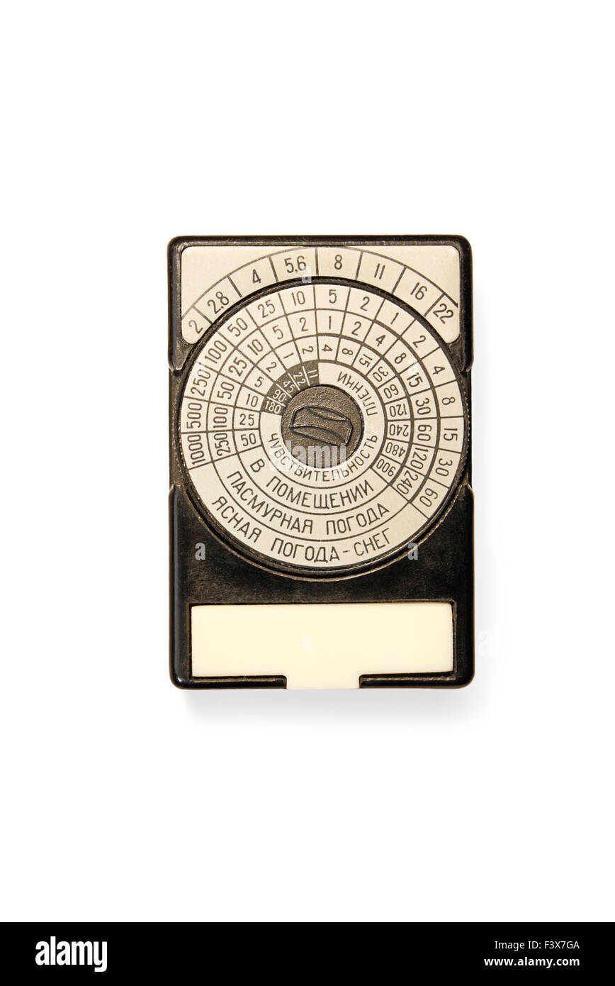 Exposure measurements hi-res stock photography and images - Alamy