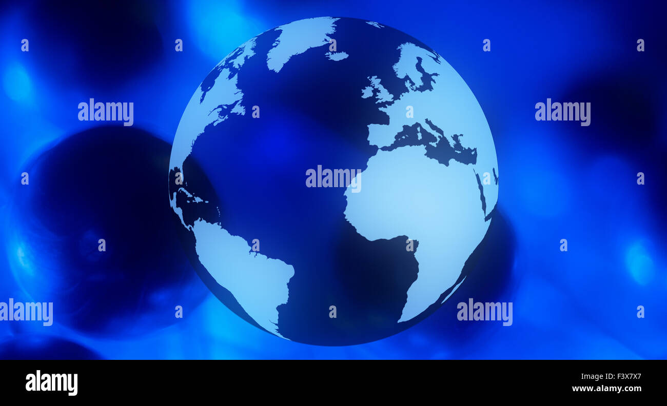 Earth background title page concept Stock Photo - Alamy