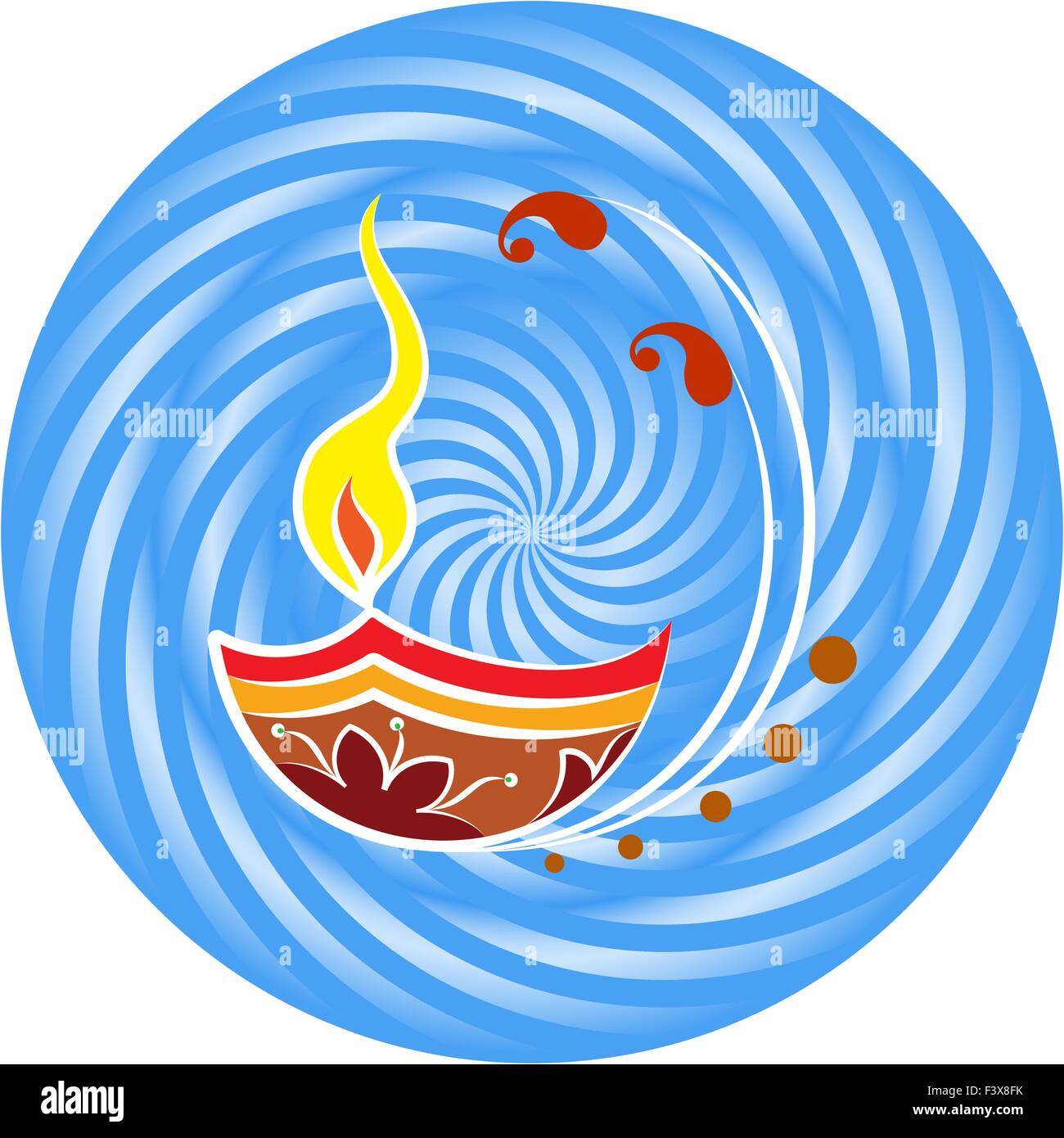 Diwali Greeting Design Vector Art Stock Vector Image & Art - Alamy