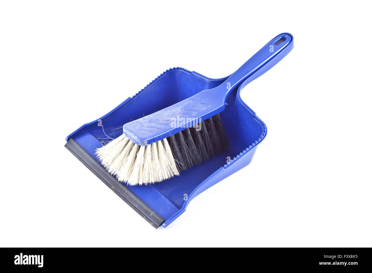 Whisk broom and dust pan Stock Photo - Alamy