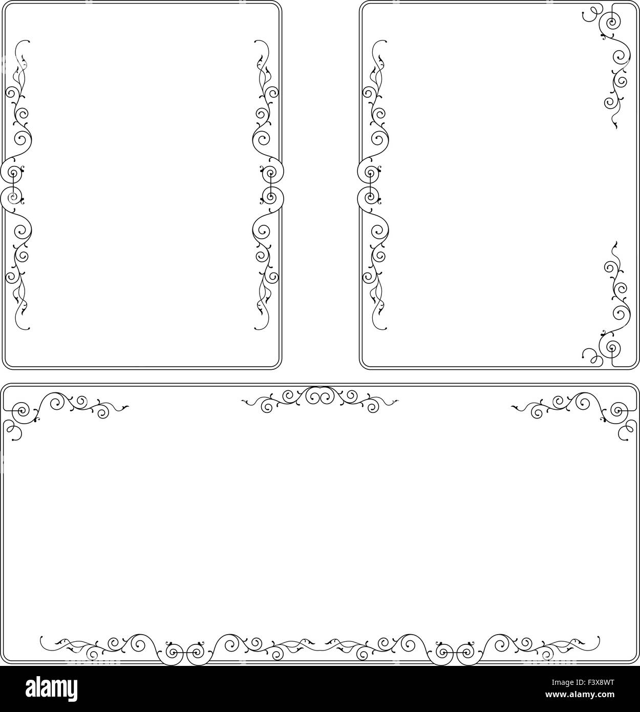 Frame Border Design Vector Art Stock Vector Image & Art - Alamy