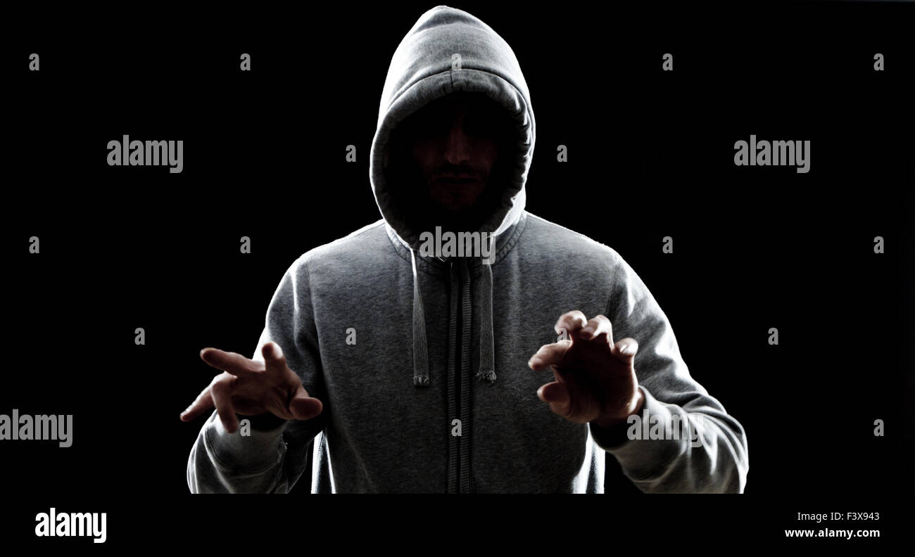 New technology cyber thief Stock Photo - Alamy