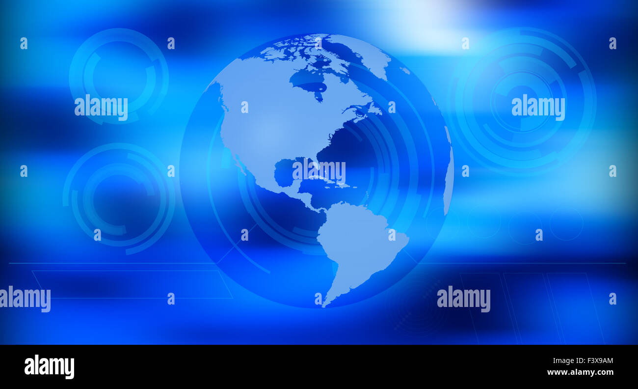 Earth future abstract background Stock Photo - Alamy