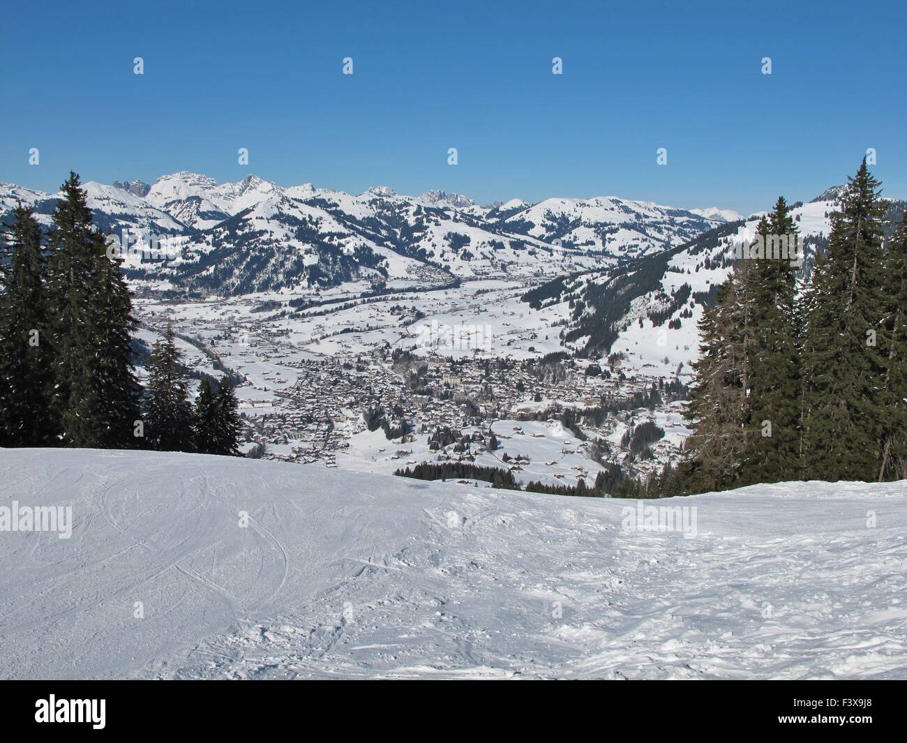Gstaad winter hi-res stock photography and images - Alamy