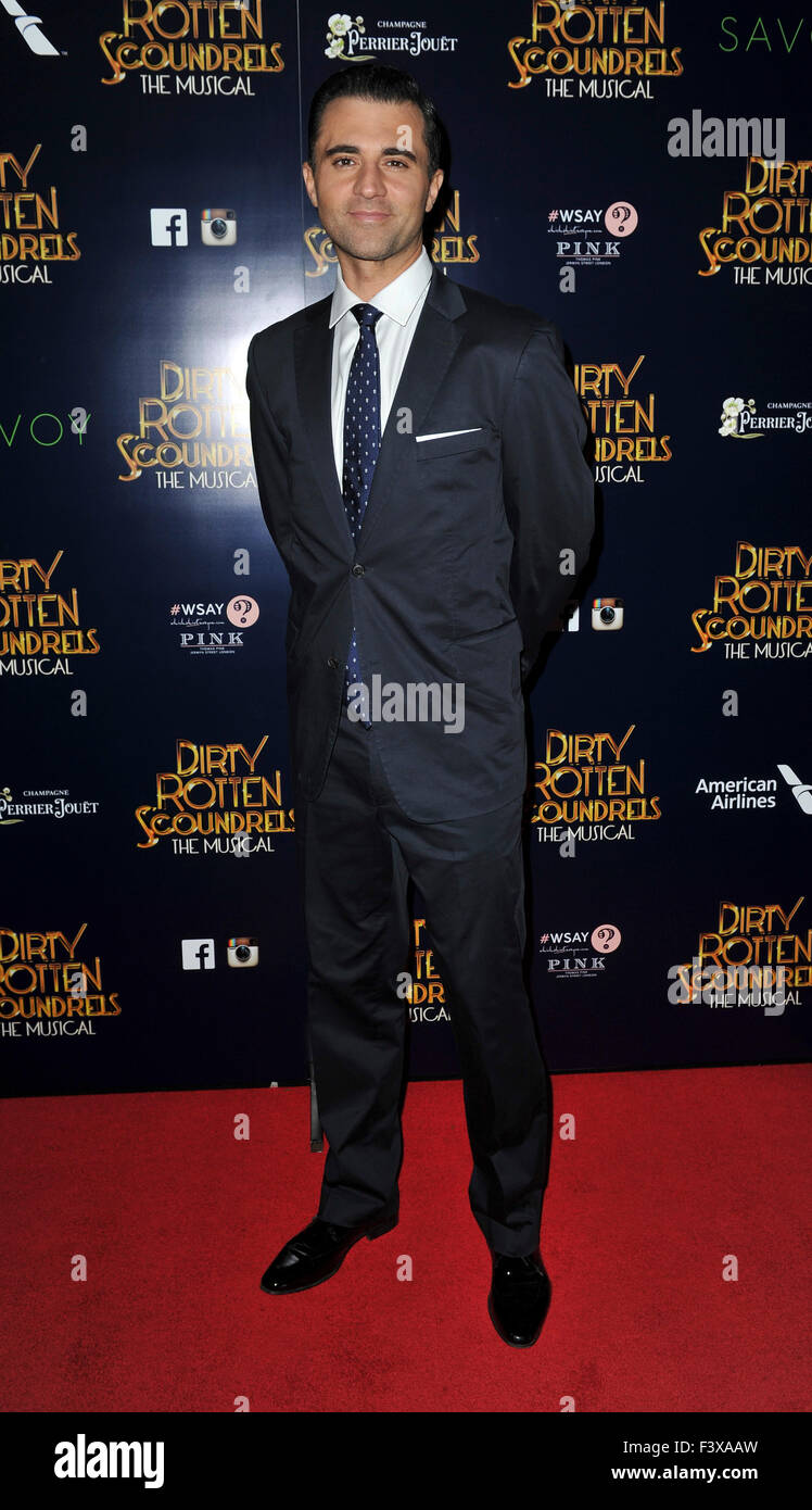 London, UK. Darius Danesh at the Dirty Rotten Scoundrels gala night, at ...