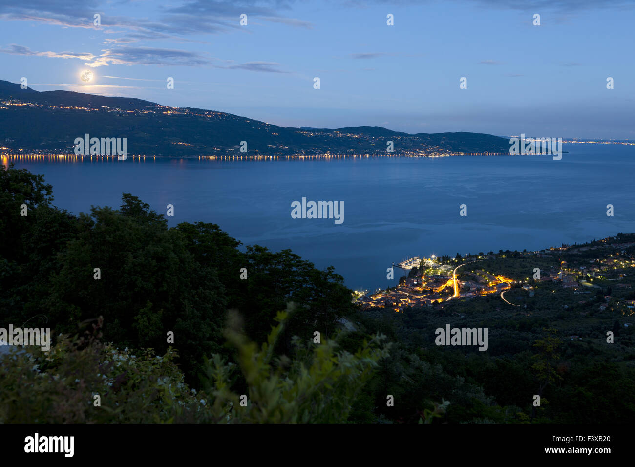 Gargnano on lake garda Stock Photo - Alamy
