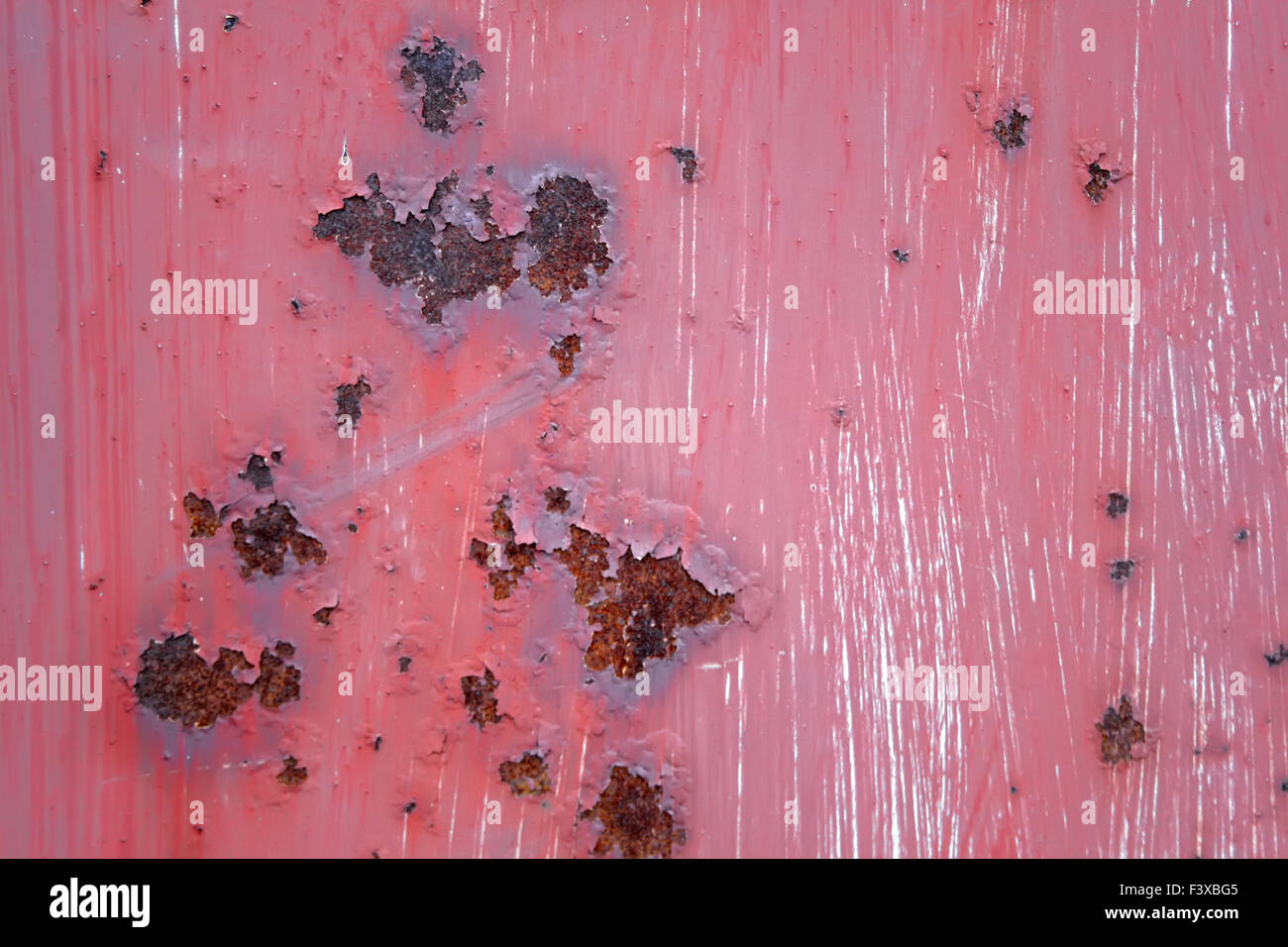 Red Rusty metal texture Stock Photo - Alamy
