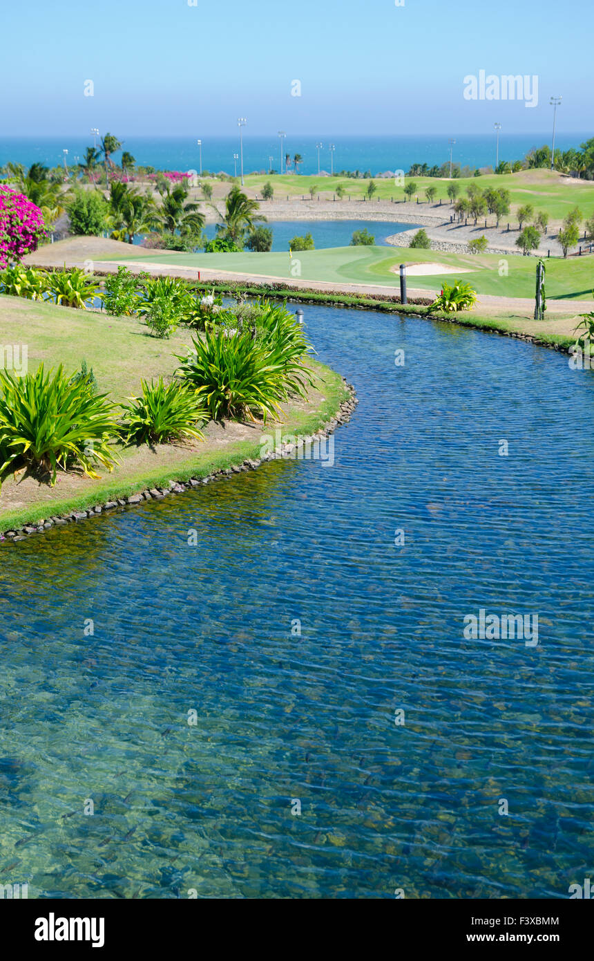 river in park by ocean Stock Photo - Alamy