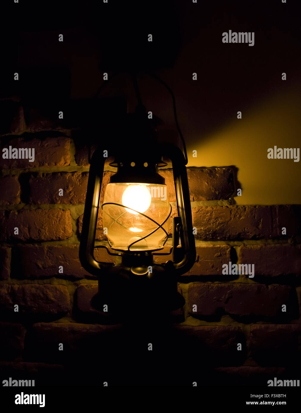Old fashioned lantern Stock Photo - Alamy