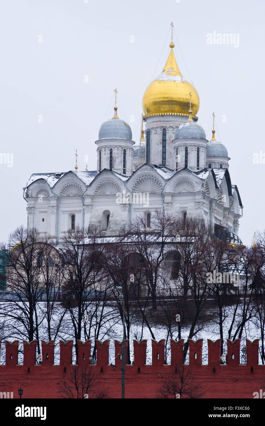 Moscow cathedral archangel hi-res stock photography and images - Alamy