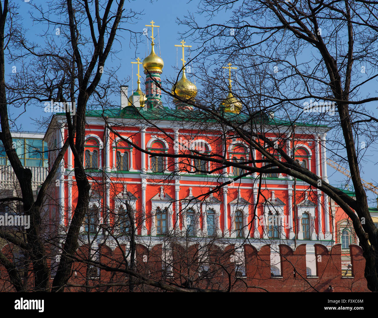 Poteshny (Fun) Palace of Moscow Kremlin Stock Photo - Alamy