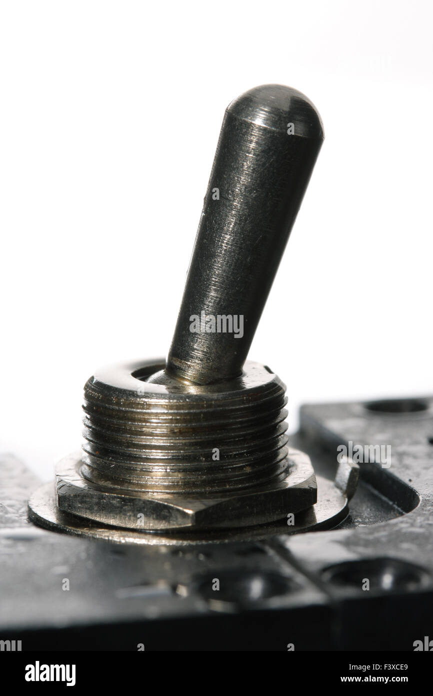 Power switch lever hi-res stock photography and images - Alamy